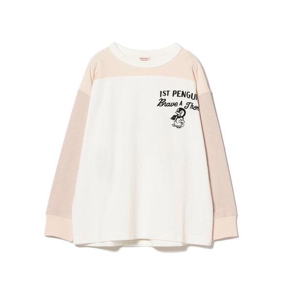 『セール実施中』ZOZO問い合わせ番号:96171918ショップ:BEAMS WOMEN，ビームスウィメンブランド:こども ビームス，コドモビームス商品名:DENIM DUNGAREE / テンジク ロング スリーブ Tシャツ 2025FW...