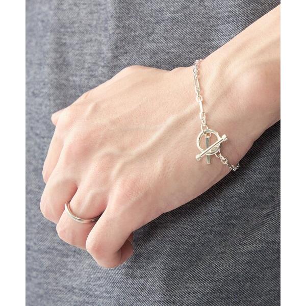 ZOZO問い合わせ番号:96172089ショップ:SHIPS，シップスブランド:XOLO，ショロ，SHIPS，シップス商品名:XOLO: MIX CUT LINK BRACELET 3mmカテゴリ:アクセサリー>ブレスレットブランド品...