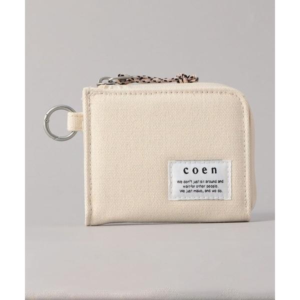 『セール実施中』ZOZO問い合わせ番号:96172210ショップ:coen，コーエンブランド:coen，コーエン商品名:【ギフトにおすすめ】キャンバスPVCコインケースカテゴリ:財布/小物>コインケースブランド品番:758860000...