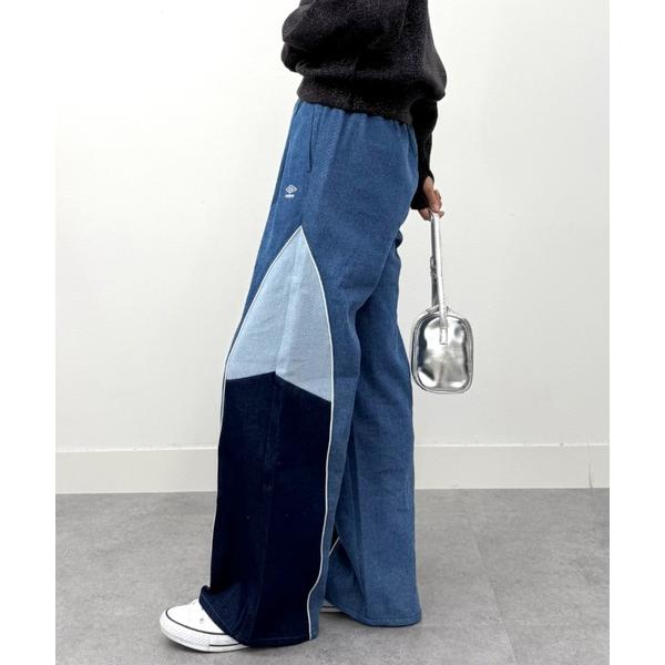 『タイムセール実施中』ZOZO問い合わせ番号:96172300ショップ:BELLUNA PLUS，ベルーナ プラスブランド:UMBRO，アンブロ，UNDOVE，アンドゥーブ商品名:UMBRO【umbro】切替デニムパンツ　(UMBRO/アン...