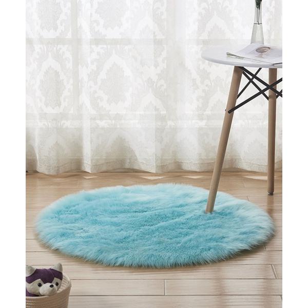 『タイムセール実施中』ZOZO問い合わせ番号:96172476ショップ:VIBGYOR，ヴィブジョーブランド:Ein，アイン商品名:Ein/フェイクファー ラウンド ミニ マットカテゴリ:インテリア>ラグ/マットブランド品番:ZAKK...