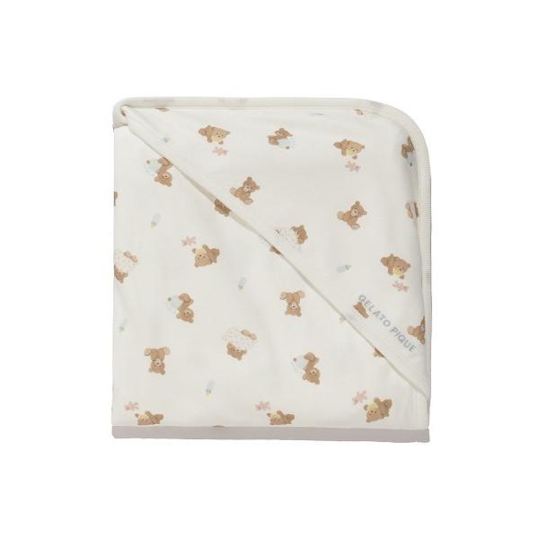 ※このアイテムは返品・交換対象外商品です。ZOZO問い合わせ番号:96172799ショップ:gelato pique，ジェラート　ピケブランド:gelato pique，ジェラートピケ商品名:【BABY】ベビーベアブランケットカテゴリ:ママ...