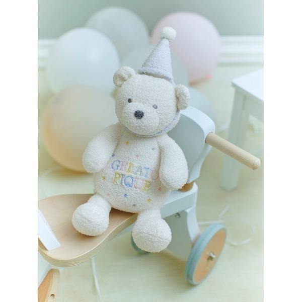 ZOZO問い合わせ番号:96172805ショップ:gelato pique，ジェラート　ピケブランド:gelato pique，ジェラートピケ商品名:【KIDS】エアリーモコアニバーサリーベアリュックカテゴリ:バッグ>バックパック/リ...