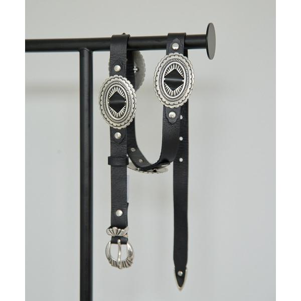 ZOZO問い合わせ番号:96172981ショップ:Whim Gazette，ウィムガゼットブランド:Whim Gazette，ウィムガゼット商品名:【Hoaw.】コンチョベルトカテゴリ:ファッション雑貨>ベルトブランド品番:WGH10...