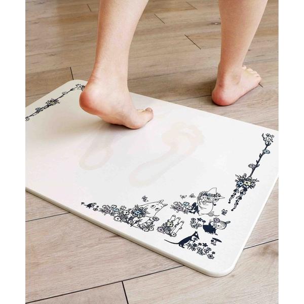 ZOZO問い合わせ番号:96174629ショップ:Rora，ローラブランド:YOKOZUNA CREATION，ヨコズナクリエーション商品名:ヨコズナ ムーミン 珪藻土マットカテゴリ:インテリア>ラグ/マットブランド品番:ykmoom...