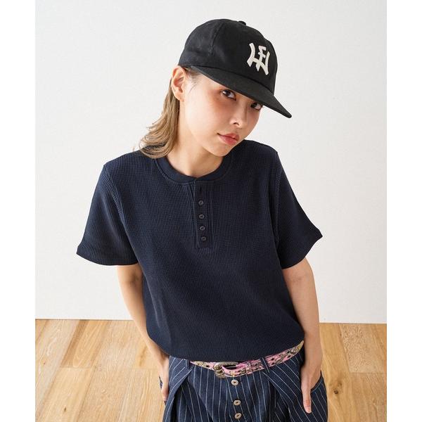 ZOZO問い合わせ番号:96205565ショップ:FTW，エフティーダブリューブランド:WISH FOR EVER，ウィッシュフォーエバー商品名:DRAW CODE 5 BUTTON HENRY NECK THERMAL T-SHIRT /...