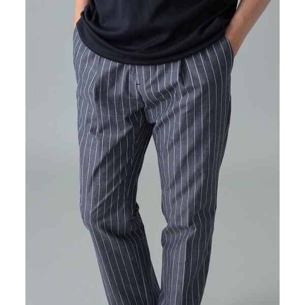 ZOZO問い合わせ番号:96205653ショップ:BEAMS MEN，ビームス メンブランド:BRILLA per il gusto，ブリッラペルイルグースト商品名:コットン ネイビーストライプ イージーパンツカテゴリ:パンツ>その他...