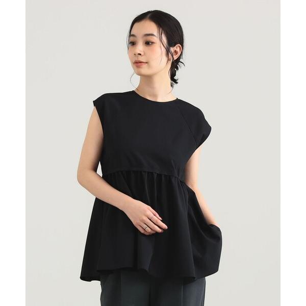 『セール実施中』ZOZO問い合わせ番号:96205685ショップ:BEAMS WOMEN，ビームスウィメンブランド:Demi-Luxe BEAMS，デミルクス ビームス商品名:【1/9再値下げ】ポリエステル レーヨン ペプラム ブラウスカテ...