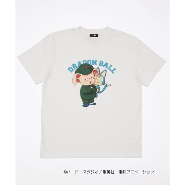 『セール実施中』ZOZO問い合わせ番号:96266717ショップ:TMT，ティーエムティーブランド:TMT，ティーエムティー商品名:【TMT×ドラゴンボール】  コットンTシャツ（ウーロン＆プーアル）カテゴリ:トップス>Tシャツ/カッ...