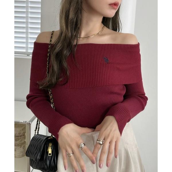 『タイムセール実施中』ZOZO問い合わせ番号:96267510ショップ:Ada.，エイダブランド:U.S. POLO ASSN.，ユーエスポロアッスン，Ada.，エイダ商品名:【Ada.別注 U.S. POLO ASSN】オフショル ニット...