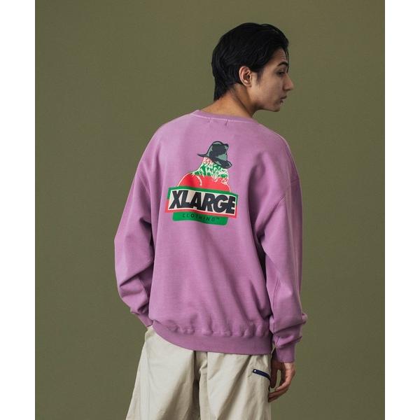 ZOZO問い合わせ番号:96267994ショップ:XLARGE，エクストララージブランド:XLARGE，エクストララージ商品名:SCARY NIGHT OG CREWNECK SWEATSHIRTカテゴリ:トップス>スウェットブランド...