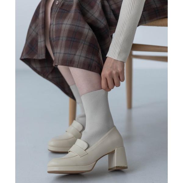 『セール実施中』ZOZO問い合わせ番号:96268211ショップ:EVOL，イーボルブランド:EVOL，イーボル商品名:【S-LLサイズ展開・柔らかい】ローファーニットショートブーツ IZ5838カテゴリ:シューズ>ブーツブランド品番...