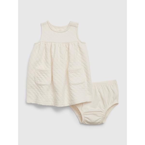 『タイムセール実施中』ZOZO問い合わせ番号:96269331ショップ:GAP，ギャップブランド:GAP，ギャップ商品名:キルティング ジャンパースカートセット（ベビー）カテゴリ:ワンピース/ドレス>ワンピースブランド品番:72332...