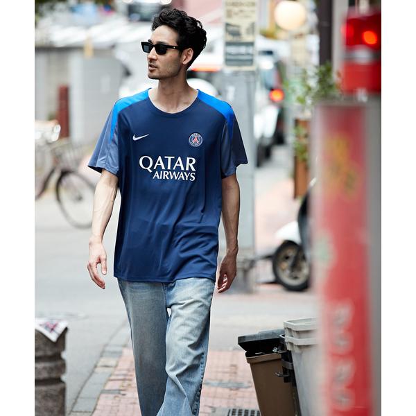 ZOZO問い合わせ番号:96299522ショップ:EDIFICE，エディフィスブランド:PARIS SAINT-GERMAIN，パリサンジェルマン，NIKE，ナイキ商品名:【NIKE / ナイキ】 PSG M NK DF STRK SS T...