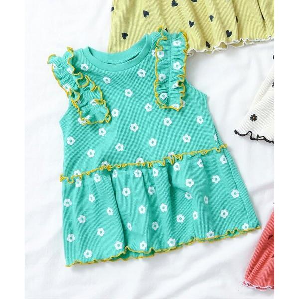 『セール実施中』ZOZO問い合わせ番号:96299871ショップ:F.O.Online Store，エフオーオンラインストアブランド:apres les cours，アプレレクール商品名:【セットアップ可】ワッフルフリルメローTシャツカテゴ...