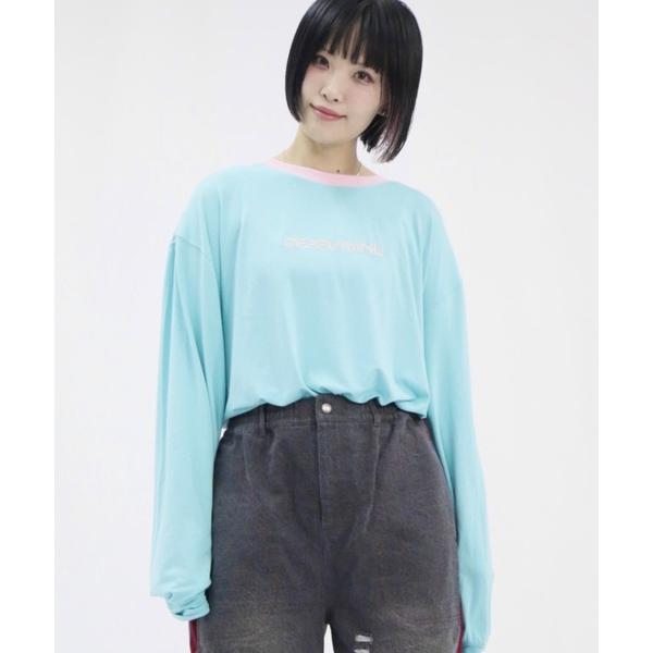 ZOZO問い合わせ番号:96300091ショップ:L.H.P WOMEN，エルエイチピーウィーメンブランド:L.H.P，エルエイチピー商品名:neuron/ニュウロン/DEPPURIINU ロングTシャツカテゴリ:トップス>Tシャツ/...