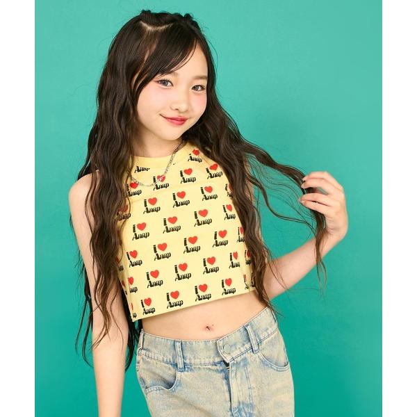 『タイムセール実施中』ZOZO問い合わせ番号:96300196ショップ:ANAP，アナップブランド:ANAP GiRL，アナップガール商品名:ILOVE ANAP  タンクトップ【キッズお揃い】カテゴリ:トップス>タンクトップブランド...