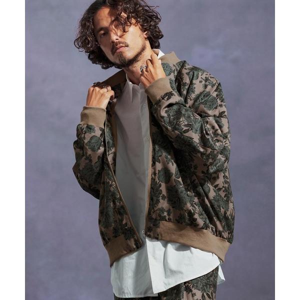 ZOZO問い合わせ番号:96300409ショップ:CAMBIO，カンビオブランド:Jih Nunc，ジーヌンク商品名:mj10895-フラワー総柄ラグランスリーブブルゾンカテゴリ:ジャケット/アウター>ブルゾンブランド品番:JIH-R...