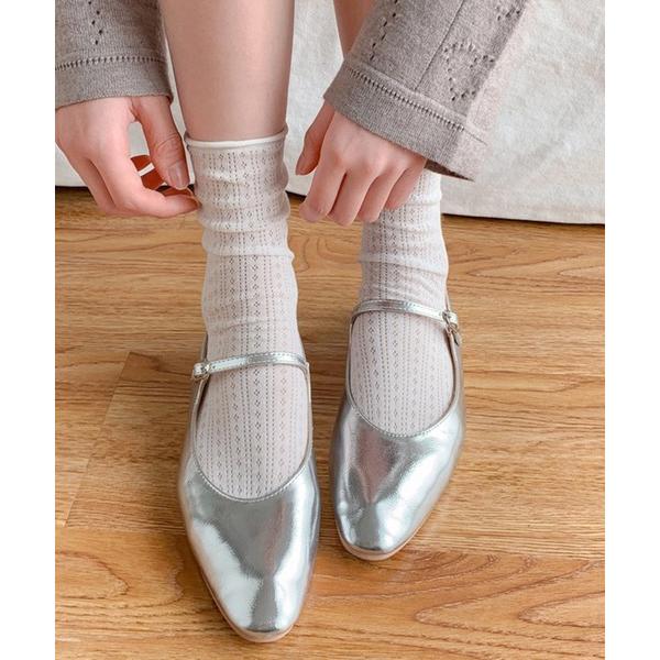 『タイムセール実施中』※このアイテムは返品・交換対象外商品です。ZOZO問い合わせ番号:96300746ショップ:WESTSEA，ウエストシーブランド:WESTSEA，ウエストシー商品名:コットン レース風 透かし編 クルー丈ソックスカテゴ...