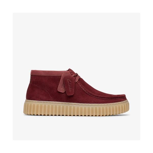 『タイムセール実施中』ZOZO問い合わせ番号:96303380ショップ:Clarks，クラークスブランド:Clarks，クラークス商品名:Torhill Hi / トーヒルハイ（ワインスエード）カテゴリ:シューズ>モカシン/デッキシュ...