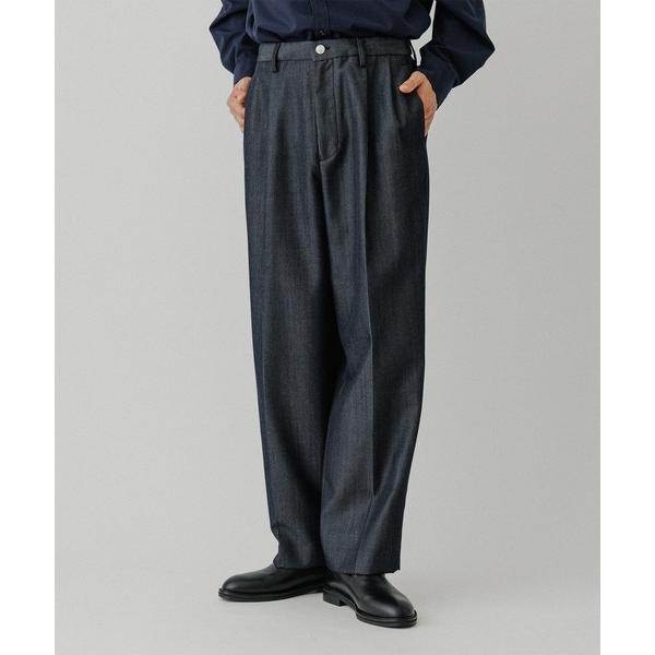 ZOZO問い合わせ番号:96333919ショップ:ADAM ET ROPE'，アダムエロペブランド:ADAM ET ROPE'，アダムエロペ商品名:【NIKKE】ワイド イージー デニム スラックス / ADAM ET ROPE' JEAN...