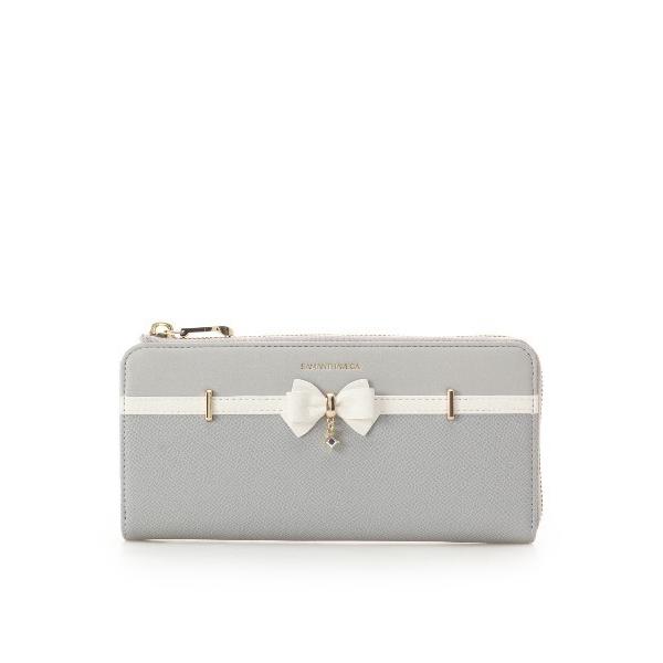 ZOZO問い合わせ番号:96334019ショップ:SAMANTHAVEGA，サマンサベガブランド:SAMANTHAVEGA，サマンサベガ商品名:バイカラーアクセントリボン長財布カテゴリ:財布/小物>財布ブランド品番:000725202...