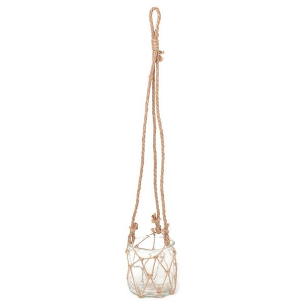 ZOZO問い合わせ番号:96334244ショップ:GEORGE'S，ジョージズブランド:GEORGE'S，ジョージズ商品名:ベッテ ハンギングカテゴリ:インテリア>フラワーベースブランド品番:364220素材:ジュート、ガラス、テラコ...