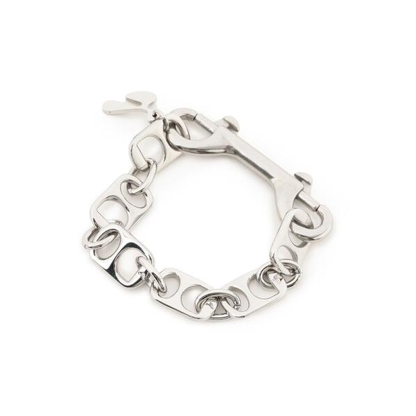 ZOZO問い合わせ番号:96334381ショップ:BEAMS MEN，ビームス メンブランド:HIDAKA，ヒダカ，BEAMS，ビームス商品名:HIDAKA / PULL TAB BRACELETカテゴリ:アクセサリー>ネックレスブラ...