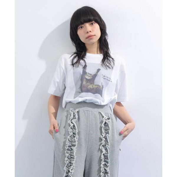 『セール実施中』ZOZO問い合わせ番号:96334392ショップ:BEAMS WOMEN，ビームスウィメンブランド:mmts，マミタス商品名:【COLLABORATION】清水奈緒 / put your hands up Tシャツカテゴリ:...