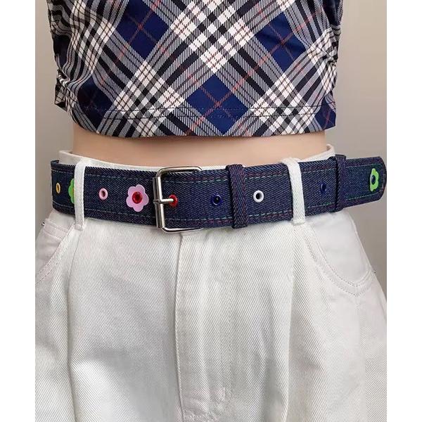 『タイムセール実施中』ZOZO問い合わせ番号:96335161ショップ:RiNc，リンクブランド:ammy.，エイミードット商品名:【 ammy. / エイミードット 】  レトロ ポップ フラワー ベルトカテゴリ:ファッション雑貨>...