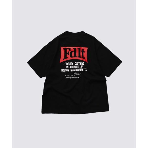 ZOZO問い合わせ番号:96335236ショップ:NAVAL，ナバルブランド:FIDELITY，フィデリティ商品名:DEFORMATION BOX LOGO TUBE TEE / 半袖バックロゴTシャツカテゴリ:トップス>Tシャツ/カ...