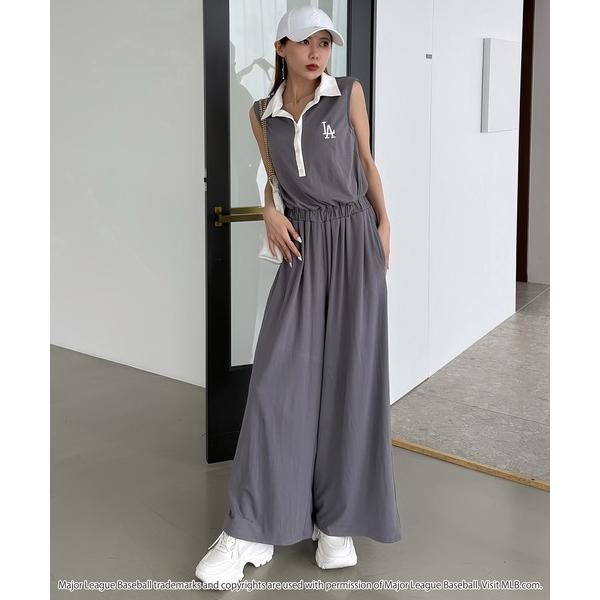 『タイムセール実施中』ZOZO問い合わせ番号:96335302ショップ:ROYAL PARTY，ロイヤルパーティーブランド:MLB，メジャーリーグベースボール，ROYAL PARTY，ロイヤルパーティー商品名:【MLB】配色スキッパーオール...