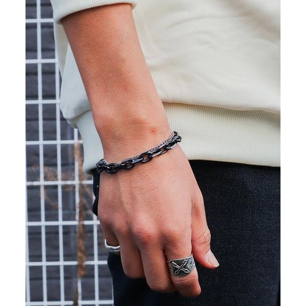 『タイムセール実施中』ZOZO問い合わせ番号:96335384ショップ:VIBGYOR，ヴィブジョーブランド:VIBGYOR，ヴィブジョー商品名:【IZU】 ツートーンチェーンブレスレットカテゴリ:アクセサリー>ブレスレットブランド品...