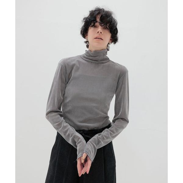 『タイムセール実施中』ZOZO問い合わせ番号:96335983ショップ:DRESSLAVE，ドレスレイブブランド:DRESSLAVE，ドレスレイブ商品名:nylon tulle flocky turtleneck pull(ナイロンチュール...