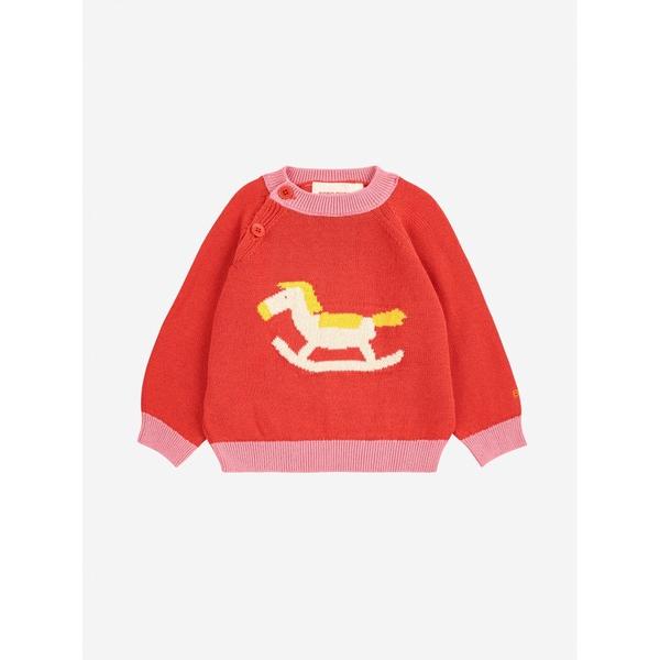 『セール実施中』ZOZO問い合わせ番号:96336055ショップ:A.en General Store，エイエン ジェネラル ストアブランド:BOBO CHOSES，ボボショーズ商品名:Rocking Horse jumperカテゴリ:トッ...