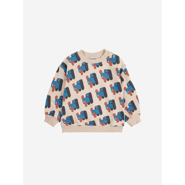 『セール実施中』ZOZO問い合わせ番号:96336084ショップ:A.en General Store，エイエン ジェネラル ストアブランド:BOBO CHOSES，ボボショーズ商品名:Doggy Mate all over sweatsh...