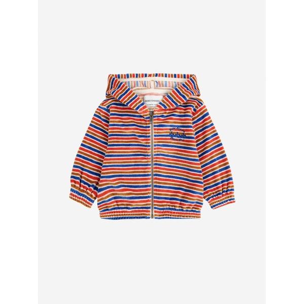 『タイムセール実施中』ZOZO問い合わせ番号:96336089ショップ:A.en General Store，エイエン ジェネラル ストアブランド:BOBO CHOSES，ボボショーズ商品名:Have Fun striped zipped ...