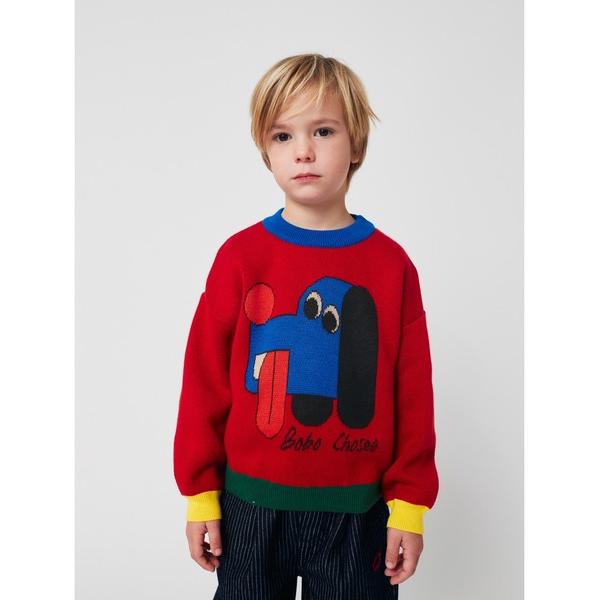 『セール実施中』ZOZO問い合わせ番号:96336527ショップ:A.en General Store，エイエン ジェネラル ストアブランド:BOBO CHOSES，ボボショーズ商品名:Doggy Mate jacquard jumperカ...