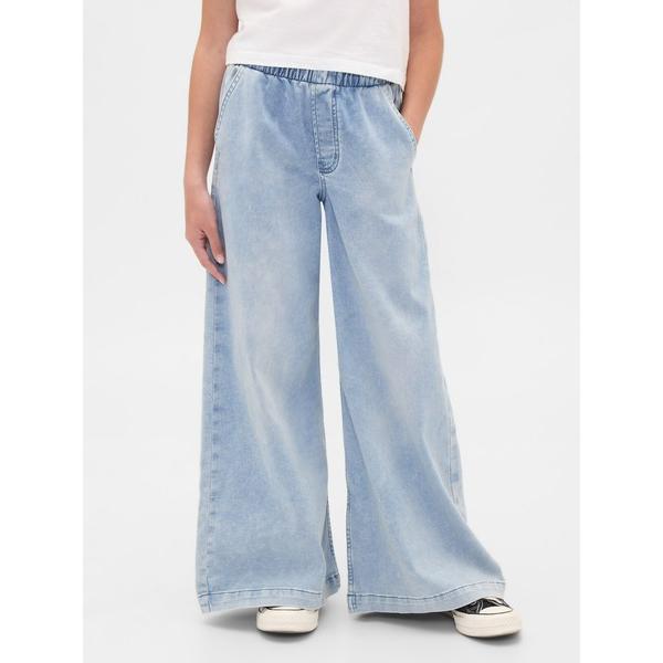 『セール実施中』ZOZO問い合わせ番号:96336880ショップ:GAP，ギャップブランド:GAP，ギャップ商品名:ローライズ ニット イージーウエスト バギーデニム (キッズ)カテゴリ:パンツ>デニムパンツブランド品番:819496...