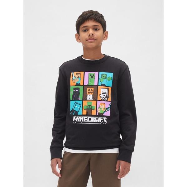 『タイムセール実施中』ZOZO問い合わせ番号:96337118ショップ:GAP，ギャップブランド:GAP，ギャップ商品名:GapKids | マインクラフト グラフィック スウェットシャツカテゴリ:トップス>スウェットブランド品番:8...