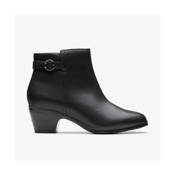 『タイムセール実施中』ZOZO問い合わせ番号:96337423ショップ:Clarks，クラークスブランド:Clarks，クラークス商品名:Emily2 Belle / エミリー2ベル（ブラックレザー）カテゴリ:シューズ>ブーツブランド...