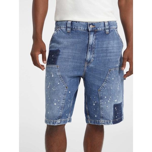 『セール実施中』ZOZO問い合わせ番号:96338027ショップ:GUESS，ゲスブランド:Guess，ゲス商品名:GUESS Originals Panel Carpenter Short デニムショートパンツカテゴリ:パンツ>デニ...