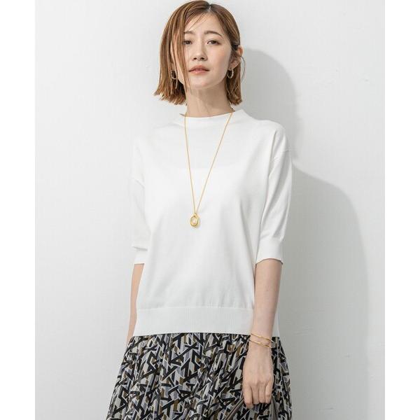 『セール実施中』ZOZO問い合わせ番号:96368814ショップ:23区，ニジュウサンクブランド:23区，ニジュウサンク商品名:【洗える/吊り干しOK】ヴィスコースストレッチ パフスリーブ ニットカテゴリ:トップス>ニット/セーターブ...