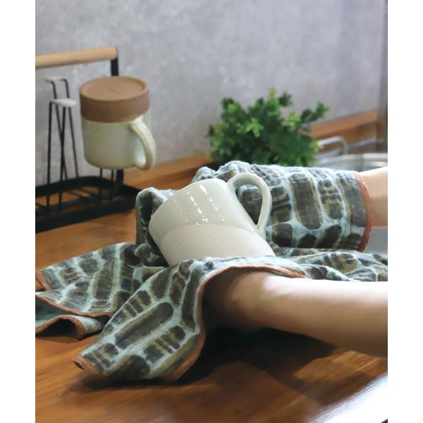 ZOZO問い合わせ番号:96368943ショップ:a.depeche，アデペシュブランド:a.depeche，アデペシュ商品名:【a.depeche/アデペシュ】キッチンクロス　kha-na kitchen cloth PAN　おしゃれなギ...