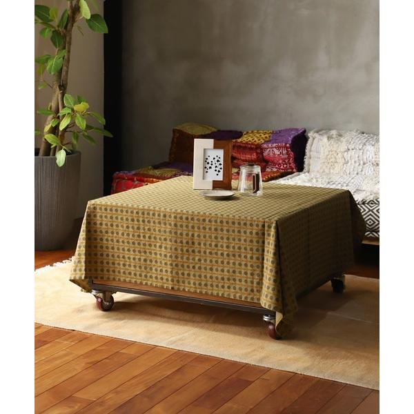 ZOZO問い合わせ番号:96368949ショップ:a.depeche，アデペシュブランド:a.depeche，アデペシュ商品名:【a.depeche/アデペシュ】テーブルクロス　kha-na table cloth 120×150 CORN...