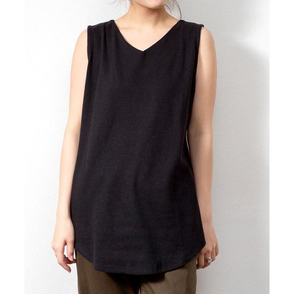『タイムセール実施中』ZOZO問い合わせ番号:96369413ショップ:ABBEY MARKET，アビーマーケットブランド:MARAI，マーライ，ABBEY MARKET，アビーマーケット商品名:チュニック丈 Vネックワッフルタンクトップカ...