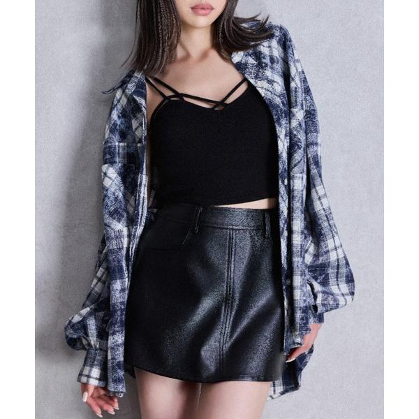 『セール実施中』ZOZO問い合わせ番号:96370743ショップ:GYDA，ジェイダブランド:GYDA，ジェイダ商品名:processing checkered print looseシャツカテゴリ:トップス>シャツ/ブラウスブランド...