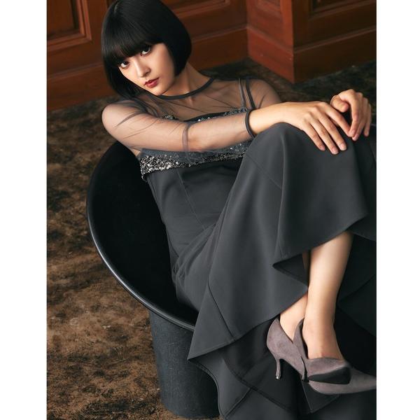 『タイムセール実施中』ZOZO問い合わせ番号:96371136ショップ:darial，ダリアルブランド:darial，ダリアル商品名:【darial】sequins bustier dress スパンコール ビスチェ ドレス お呼ばれ 結婚...