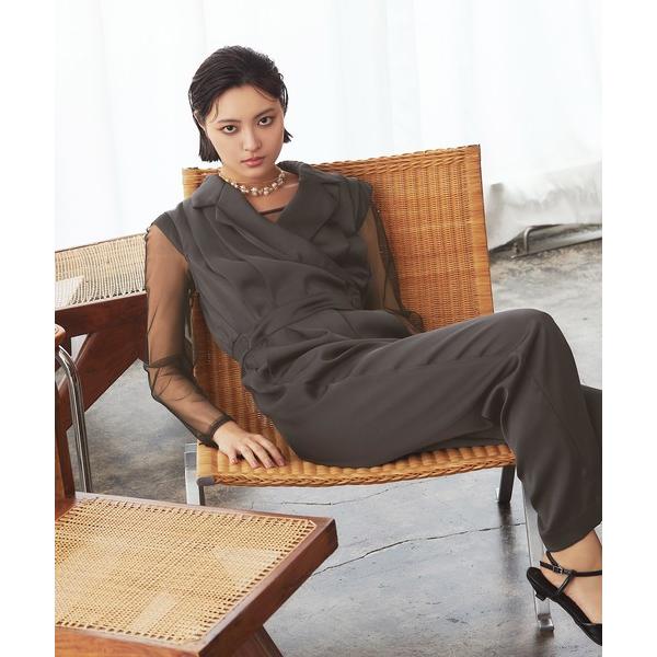 ZOZO問い合わせ番号:96371137ショップ:darial，ダリアルブランド:darial，ダリアル商品名:【darial】2way pants set dress 2way パンツ セット ドレス お呼ばれ 結婚式 二次会 成人式 同...