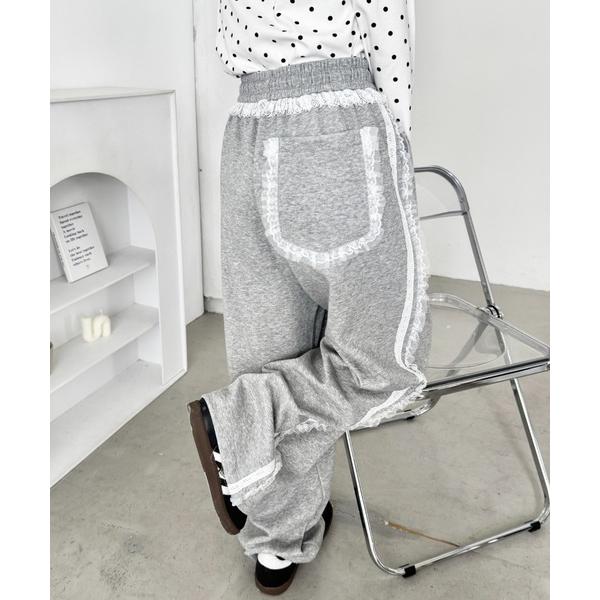 『タイムセール実施中』ZOZO問い合わせ番号:96371292ショップ:Outfitter lab，アウトフィッターラボブランド:SOLLON.，ソルロン，Outfitter lab，アウトフィッターラボ商品名:フリルレースラインスウェット...